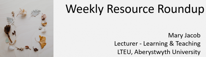 Weekly Resource Roundup