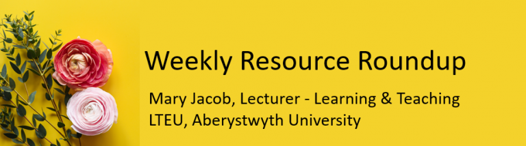 Weekly Resource Roundup – 26/4/2023